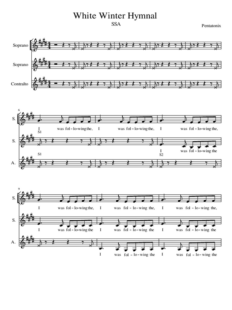 Surprising White Winter Hymnal Dark Meaning Gallery