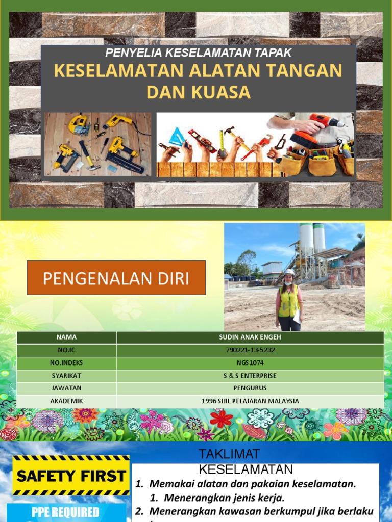 1-Hand & Power Tool Safety | PDF