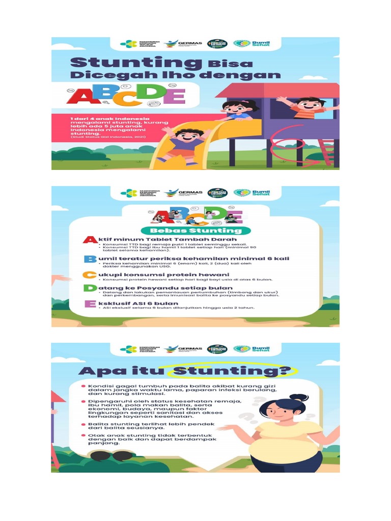 Penyuluhan Stunting | PDF