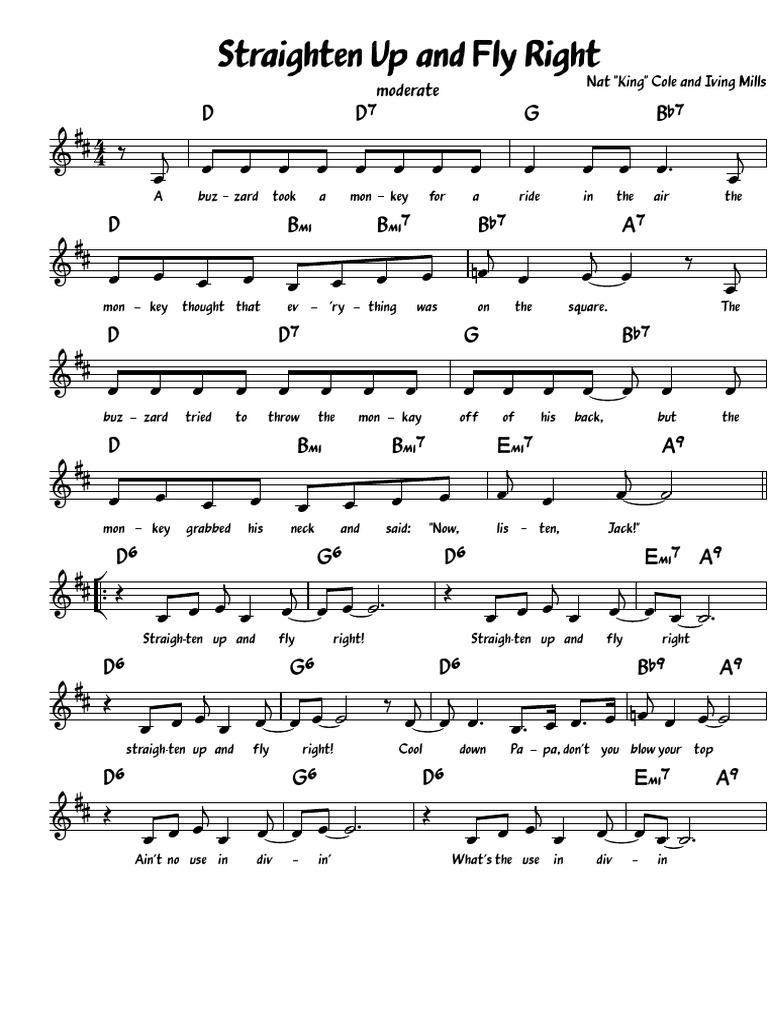 Straighten Up and Fly Right | PDF