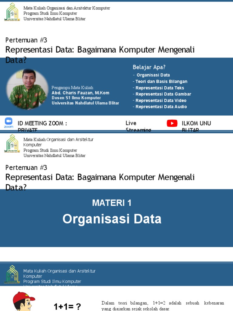 Representasi Data | PDF