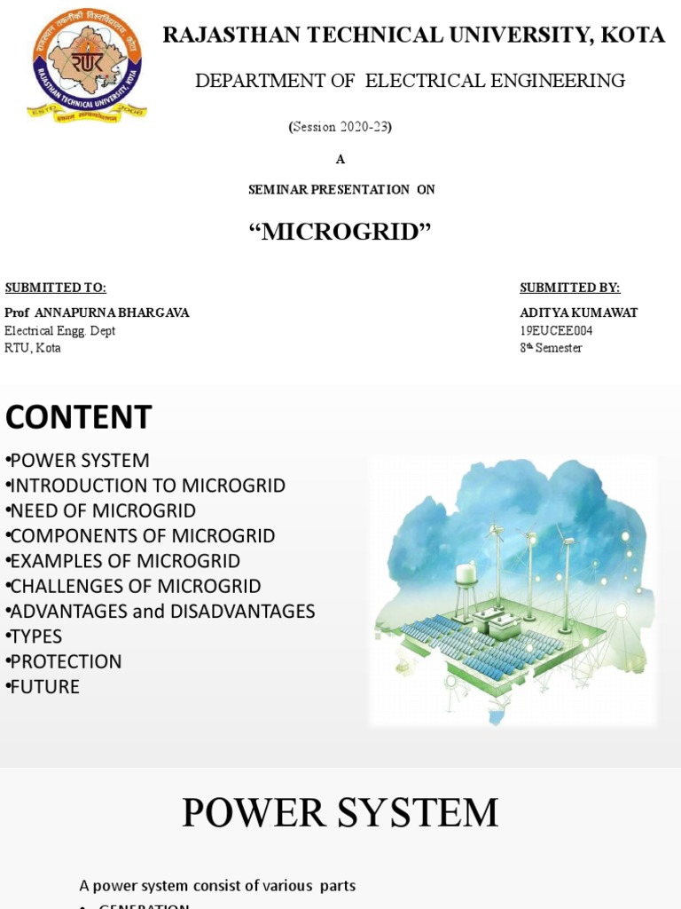 Microgrid | PDF | Distributed Generation | Electrical Grid
