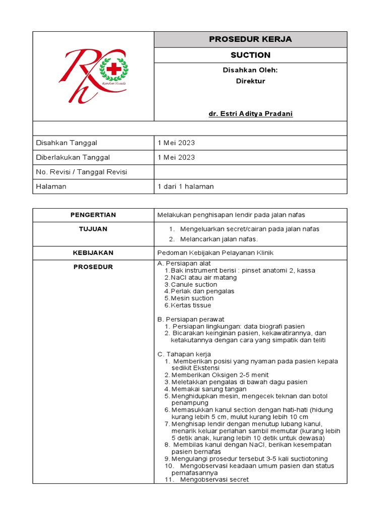 Spo Suction | PDF