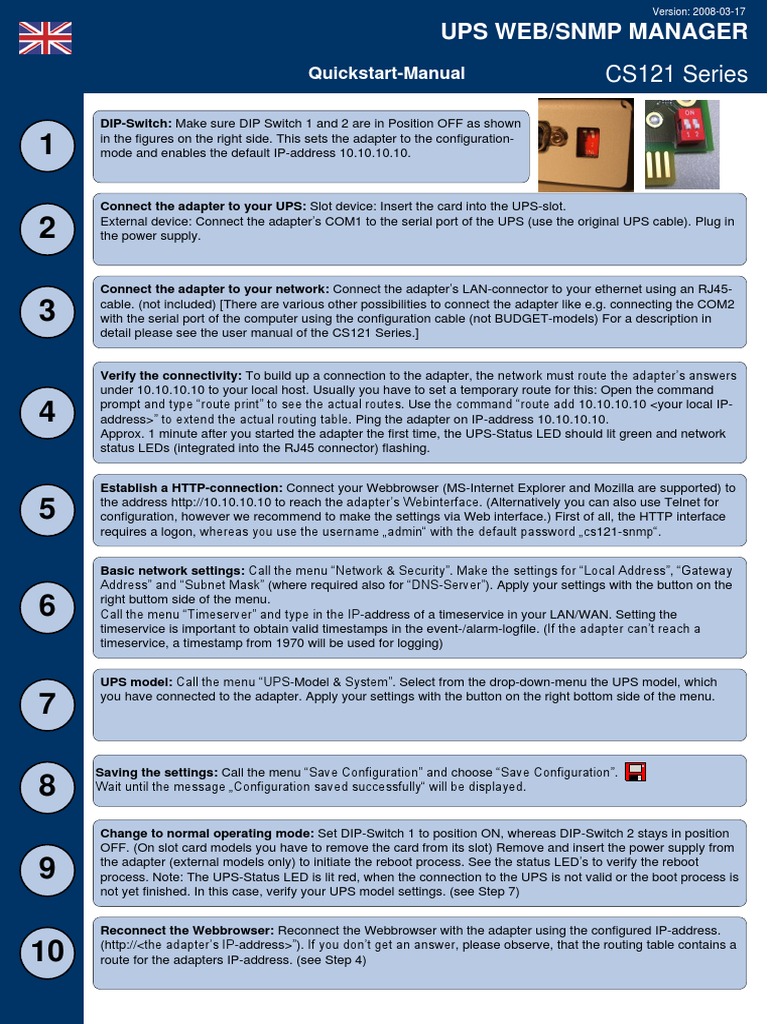 Quickman CS121 en | PDF | Computers
