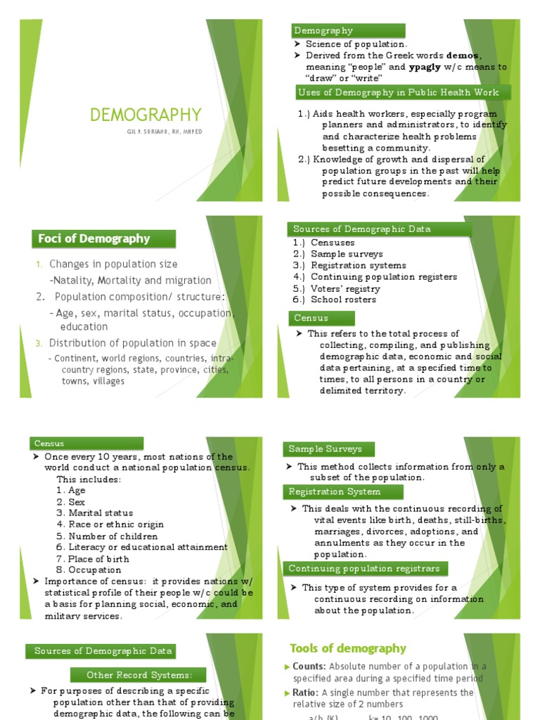 CHN Demography | PDF | Demography | Prevalence CHN Demography | PDF | Demography | Prevalence
