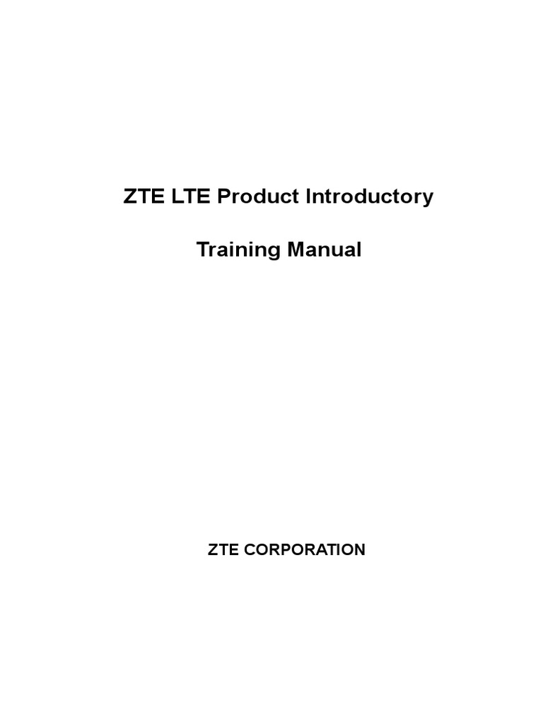 0A-Training Manual Preface Template-4p | PDF | Information And ...