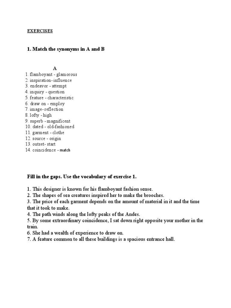 Completed Exercises | PDF | Lace | Pattern