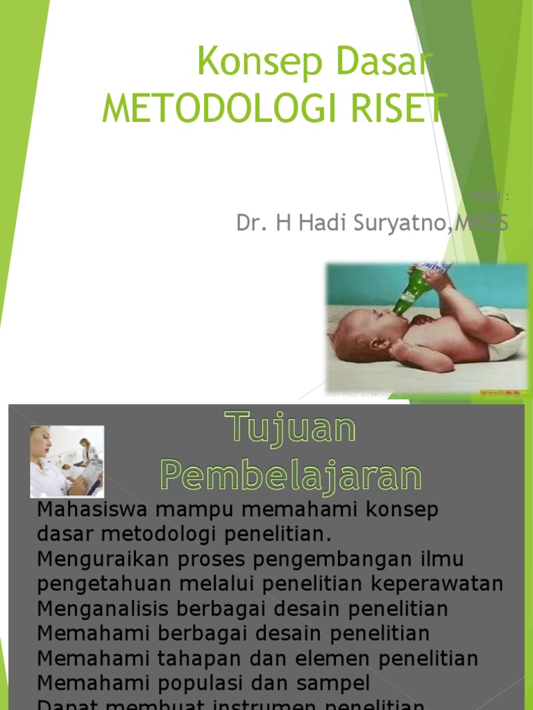 1.dasar METODOLOGI RISET KEPERAWATAN | PDF