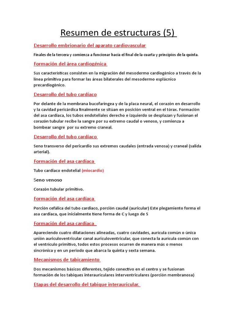 Resumen de Estructuras | PDF Resumen de Estructuras | PDF