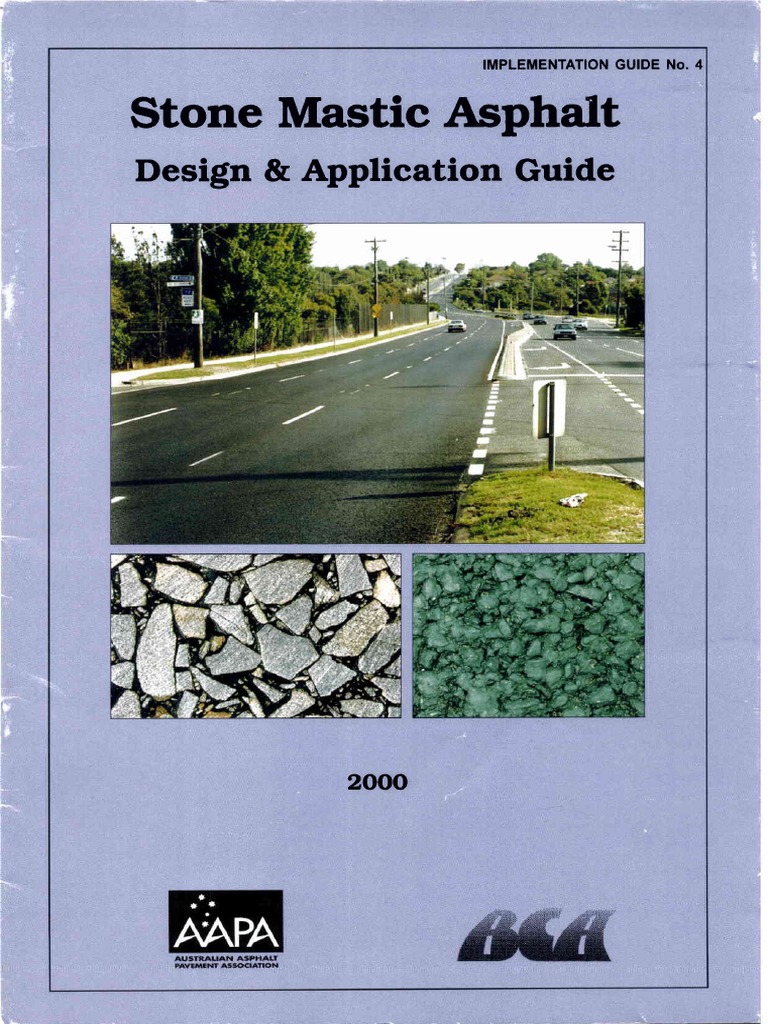 AAPA IG 4 Stone Mastic Asphalt | PDF