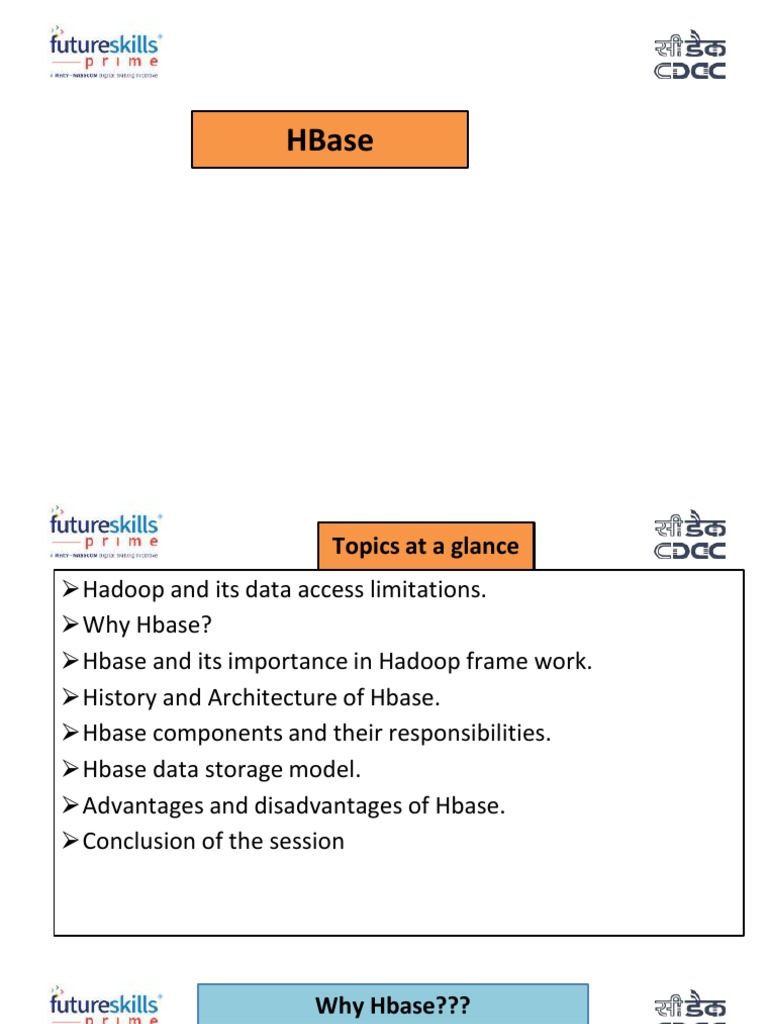 HBase | PDF | Apache Hadoop | Computer Cluster