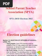 SPTA Constitution and By-Laws Overview | PDF | Quorum | Government