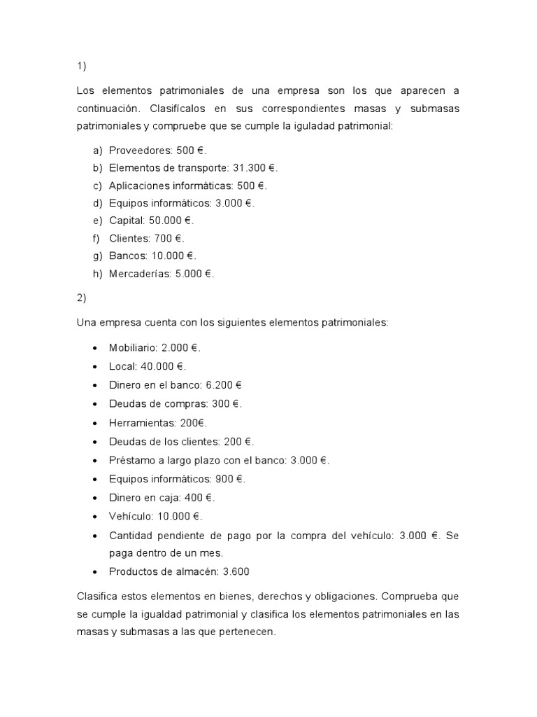 Biens, Derechos y Obligaciones II | PDF | Negocios | Tecnología