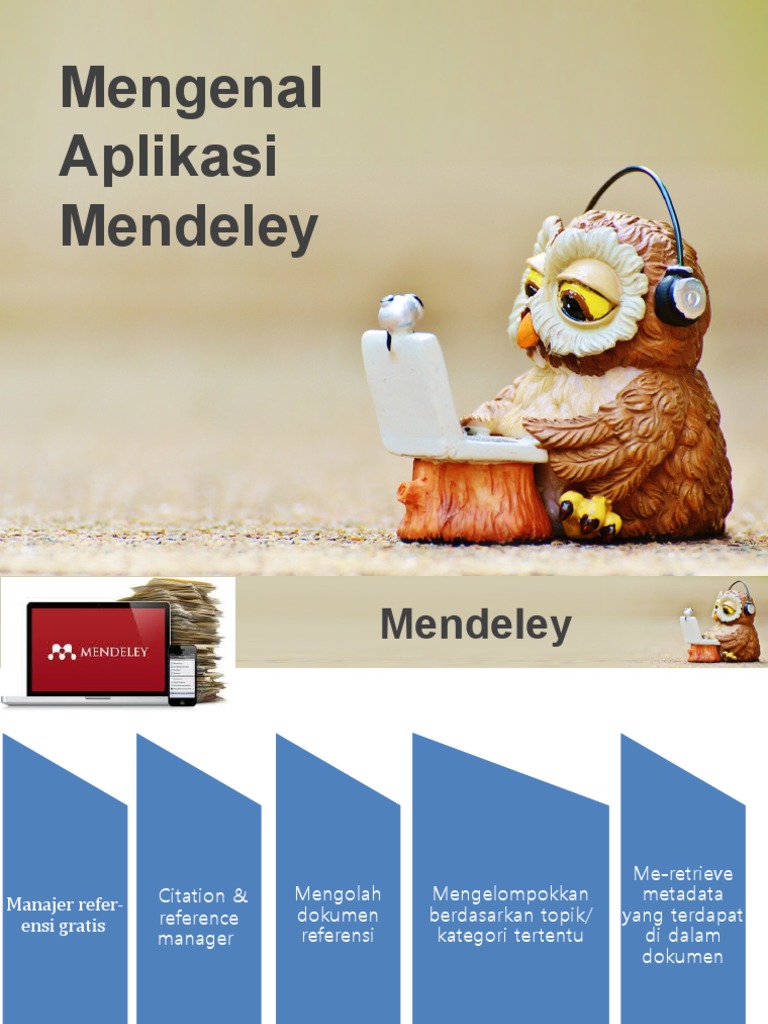 Panduan Lengkap Menggunakan Mendeley | PDF