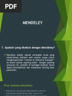 Panduan Menggunakan Mendeley | PDF