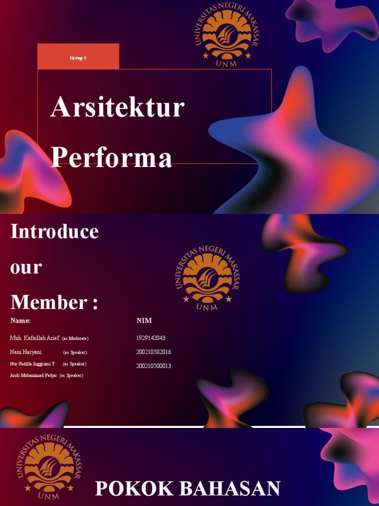 Arsitektur Performa | PDF