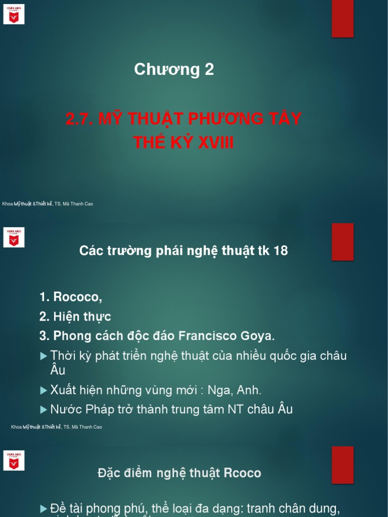 Bài 4.1 My Thuat Phuong Tay TK 18 PDF | PDF