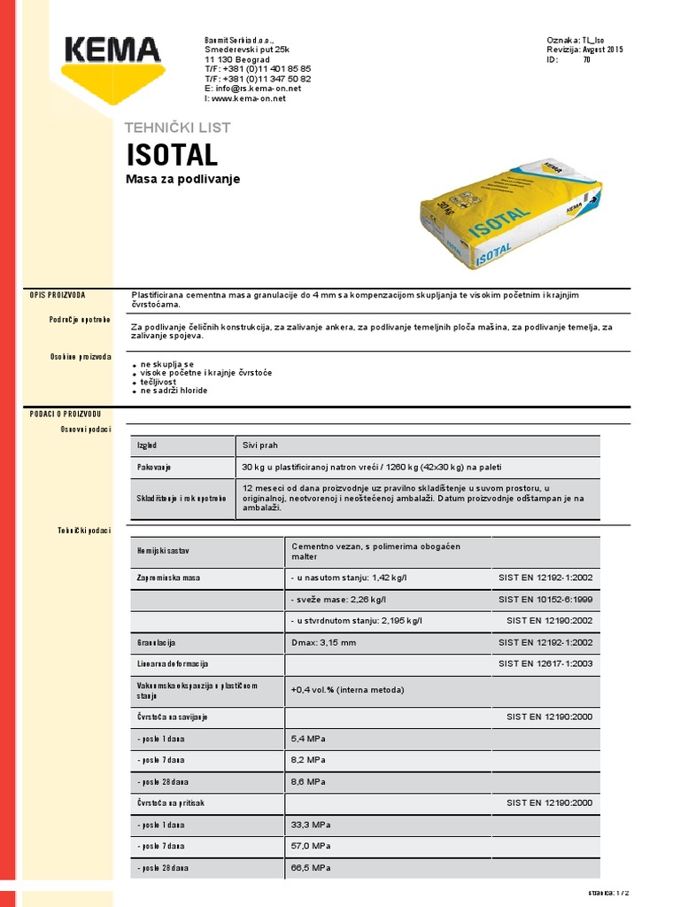 SR TL Isotal | PDF