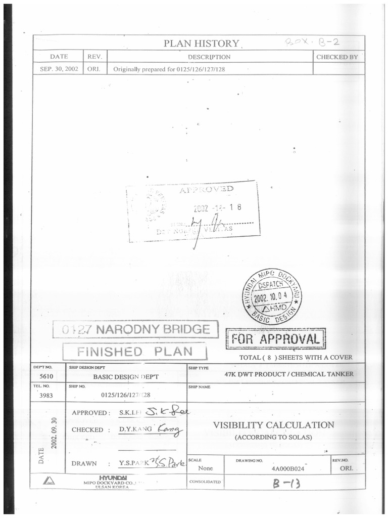 Visibility Calculation (According To Solas) | PDF