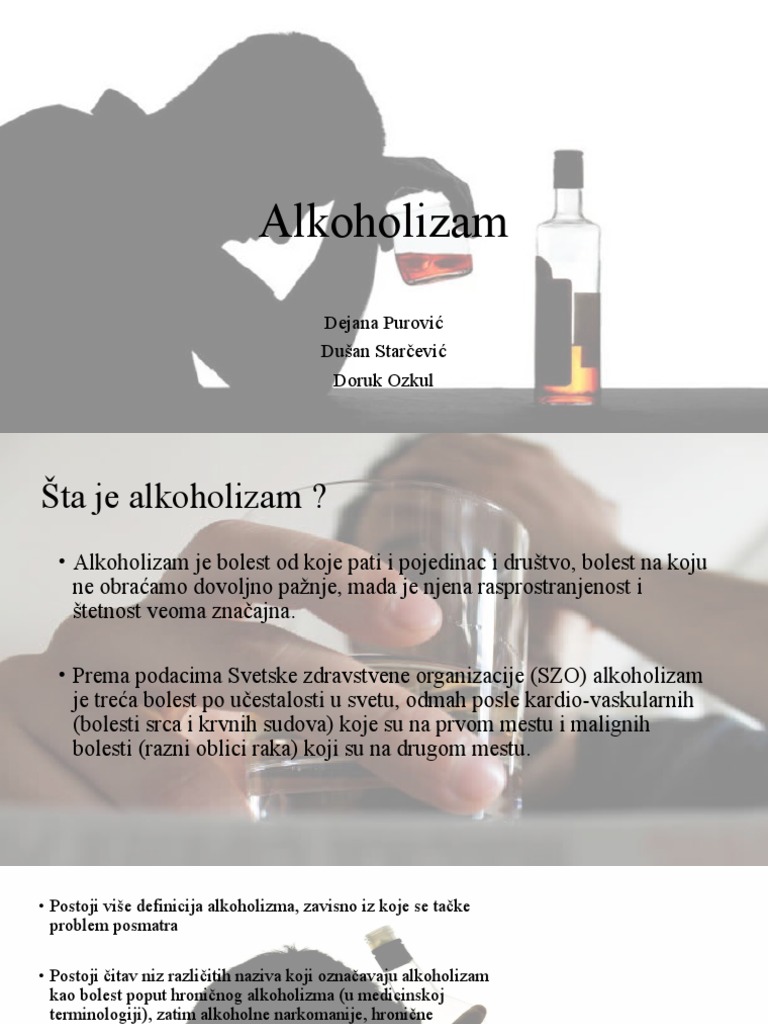 Alkoholizam | PDF