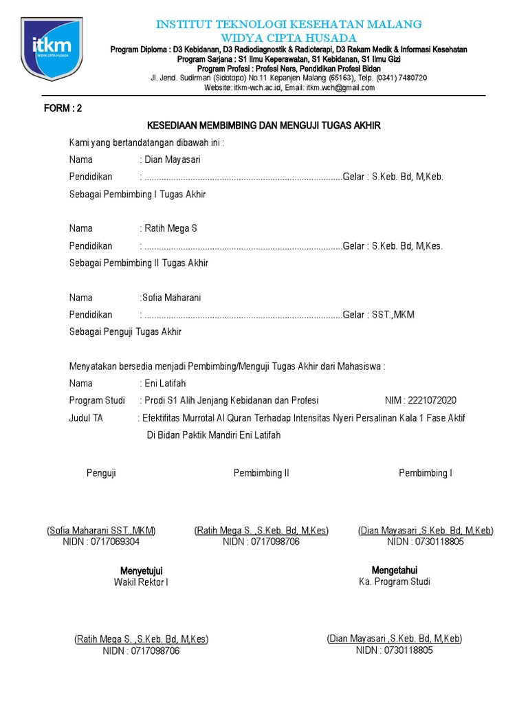 Form 2 New | PDF