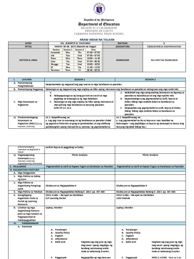 2022 23. Q4 DLL Week 6 | PDF