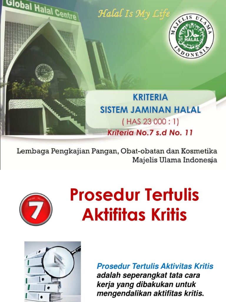 5. Kriteria SJH 7-11 | PDF