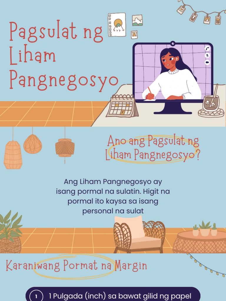 Pagsulat NG Liham Pangnegosyo | PDF