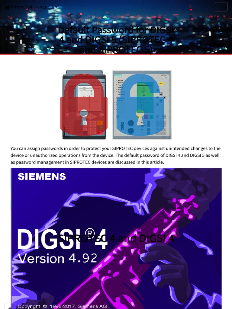 Password Management for DIGSI Devices | PDF | Password | Access Control