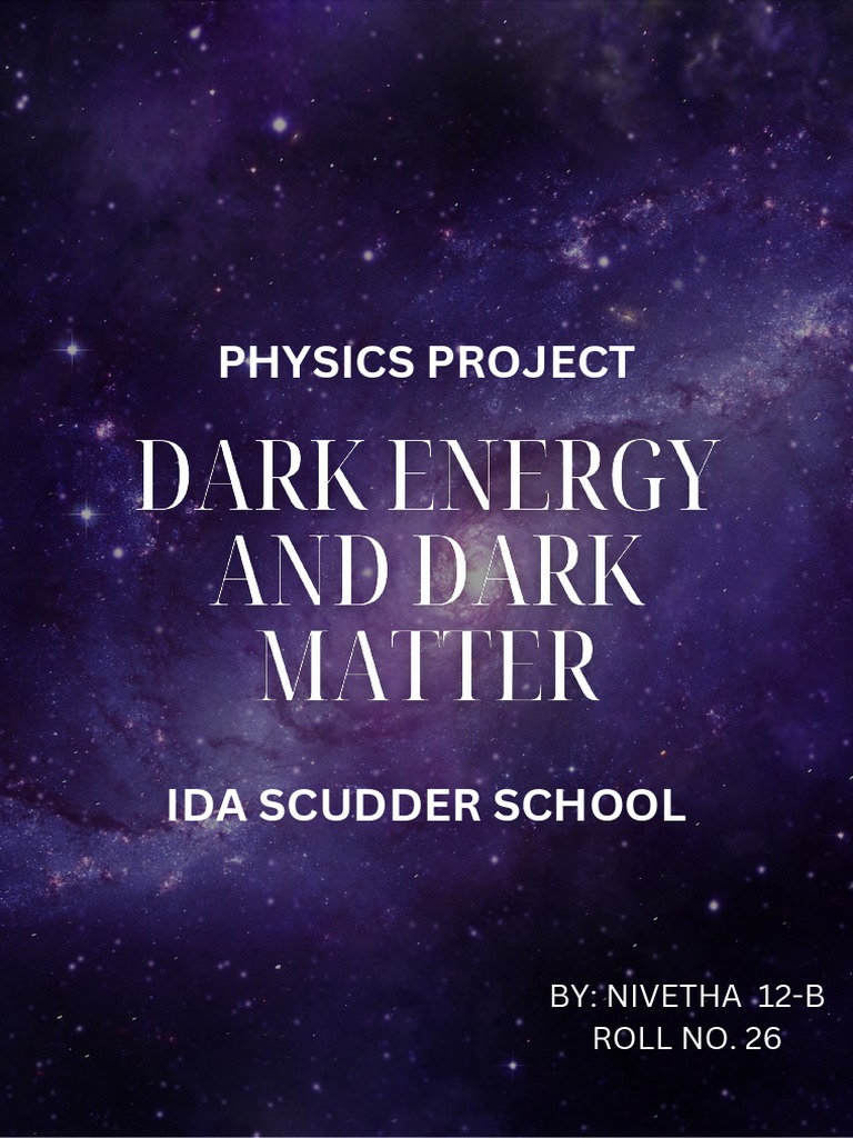 Dark Matter and Dark Energy | PDF | Universe | Dark Matter