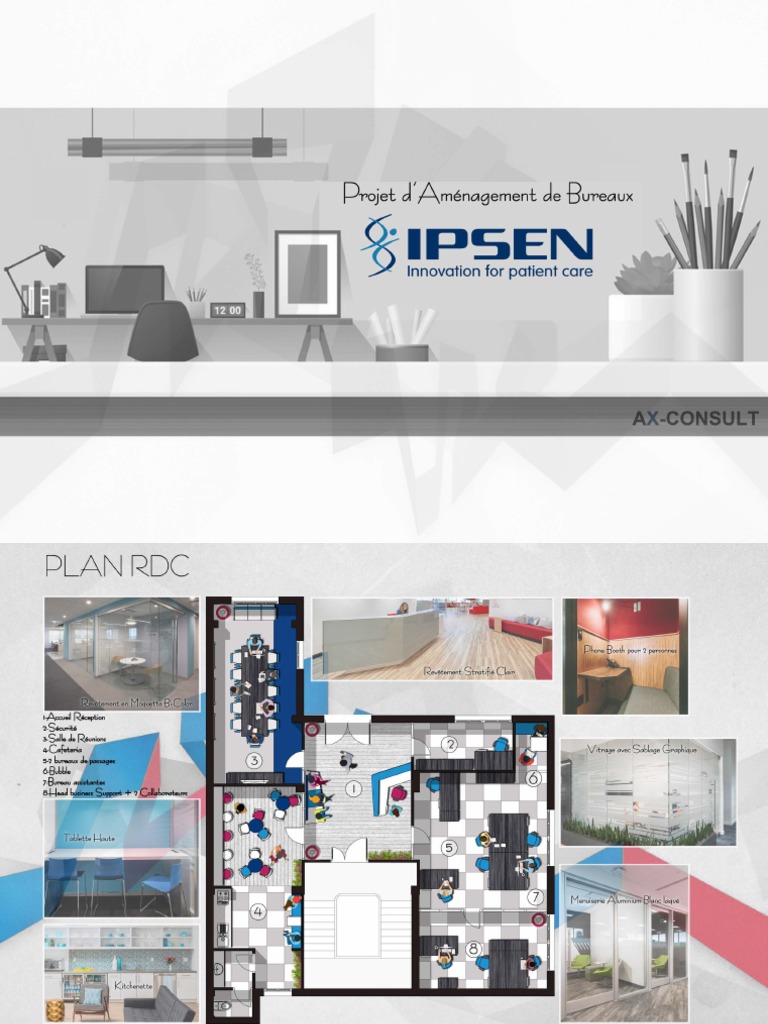 Aménagement Bureaux IPSEN LOW | PDF