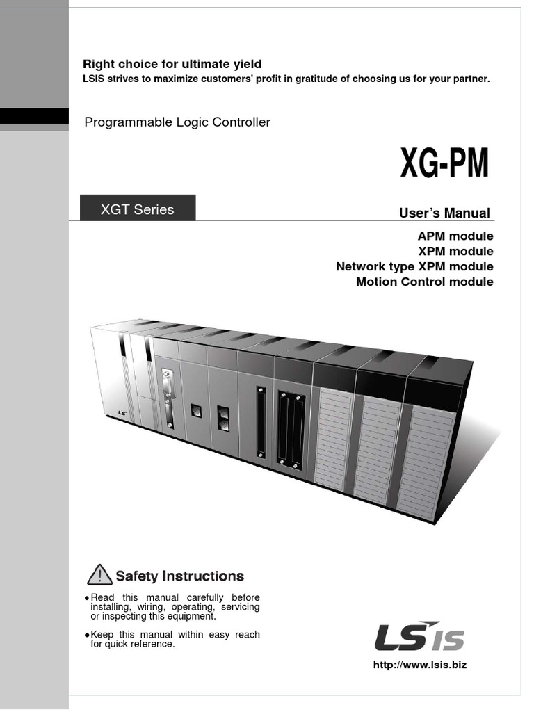 User Manual XG-PM Eng V2.0 | PDF | Programmable Logic Controller | Electrical Wiring