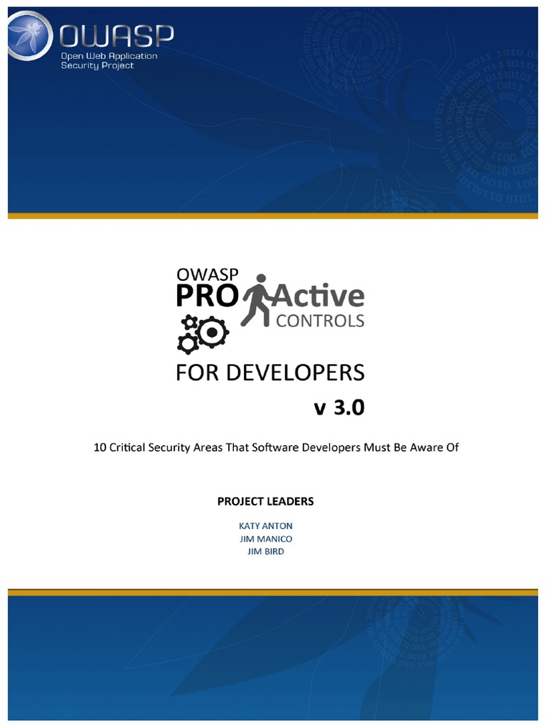OWASP Top 10 Secure Coding Best Practices 1682178677 | PDF OWASP Top 10 Secure Coding Best Practices 1682178677 | PDF
