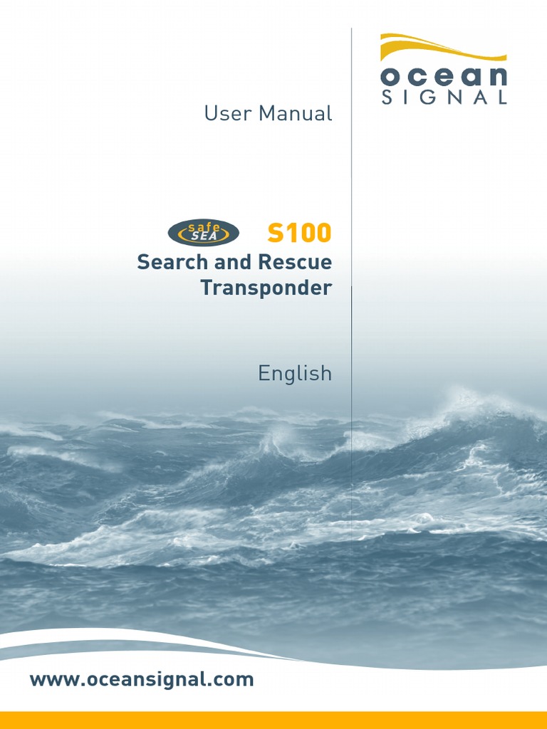 912S 00678 S100 SART User Manual Rev 01.20 EN Screen | PDF