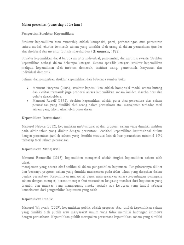 Materi Presentasi | PDF