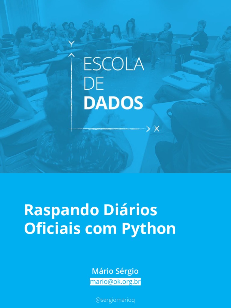 Raspando o Diário Oficial Com Python | PDF