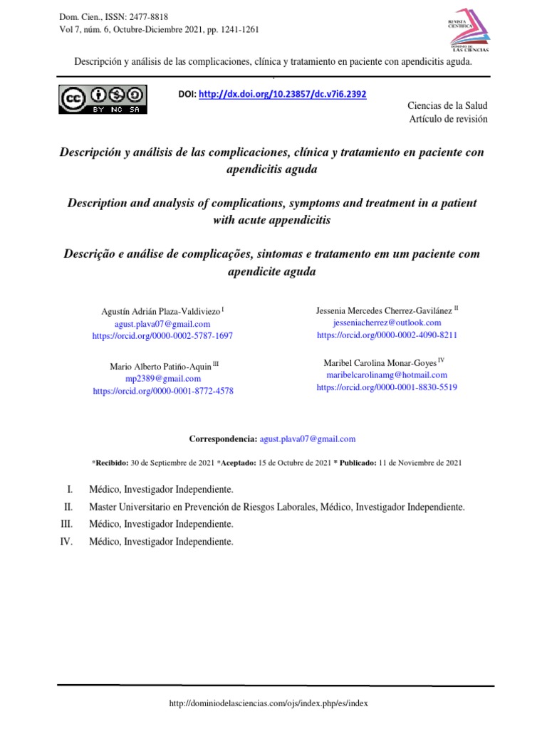 Correspondencia | PDF | Especialidades Medicas | Medicina CLINICA