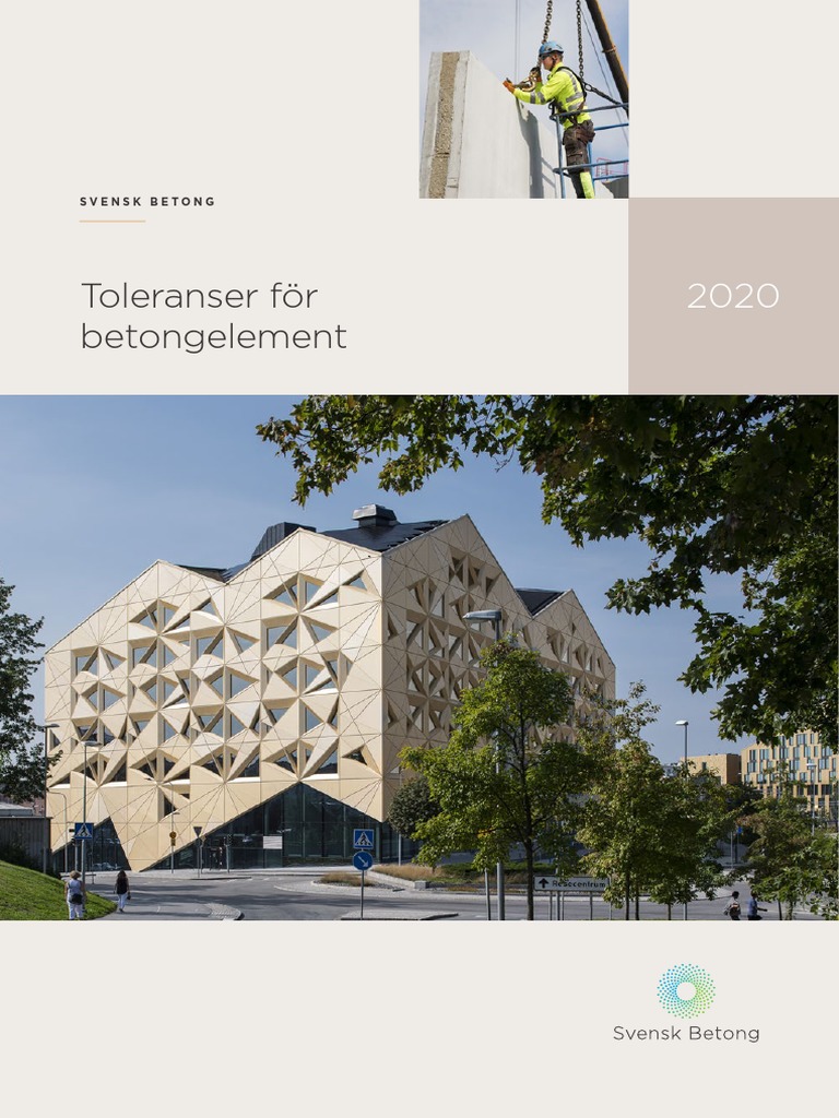 Toleranser För Betongelement - Webb | PDF