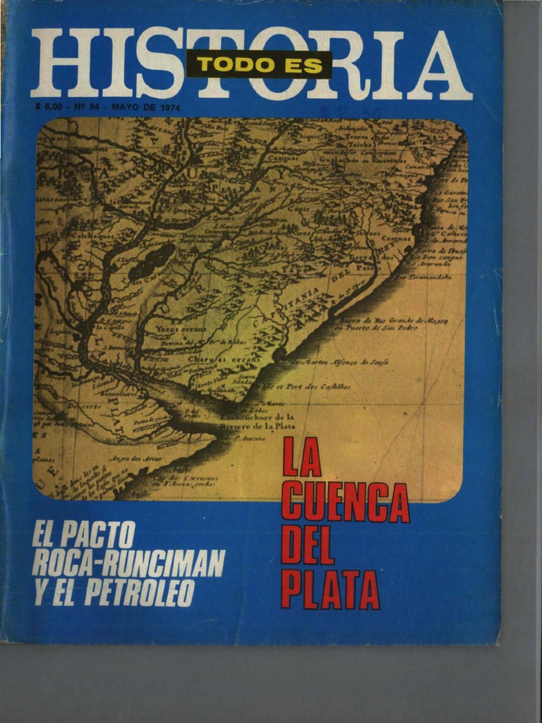 Todo Es Historia #84 - 1974 - Cuenca Del Plata | PDF | Brasil | Argentina