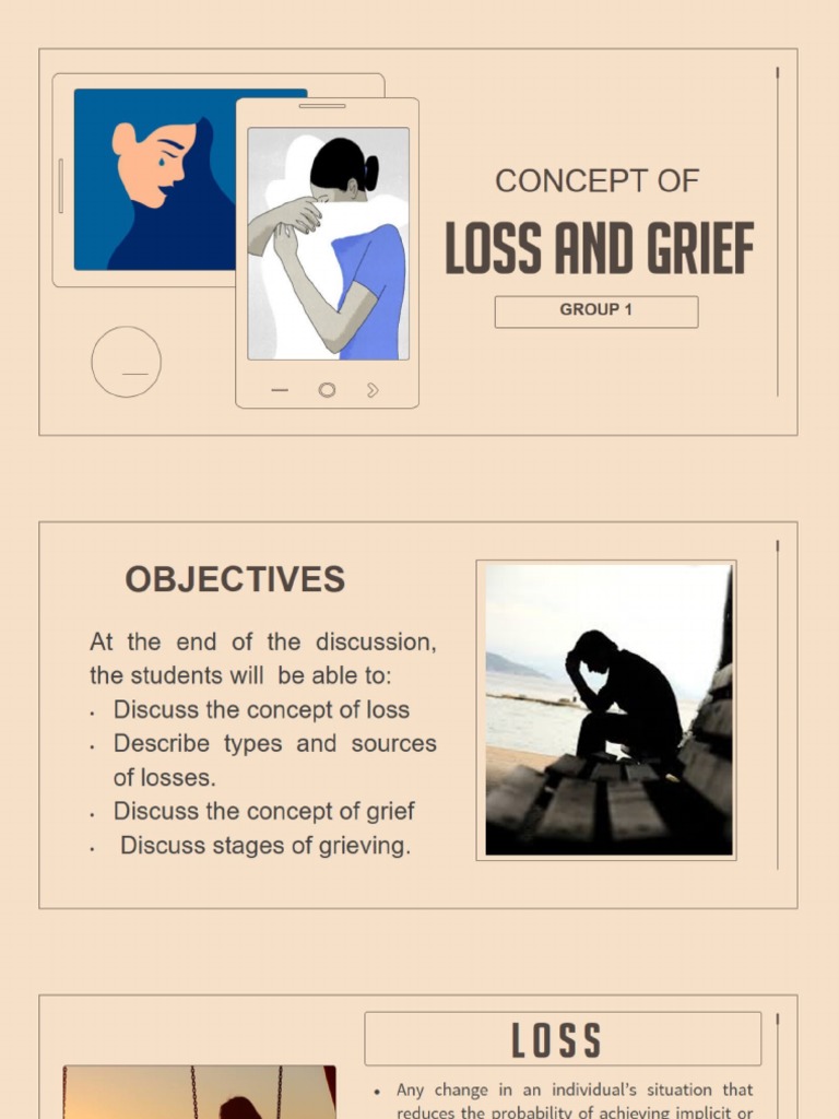 Concept of Loss and Grief 1 | PDF