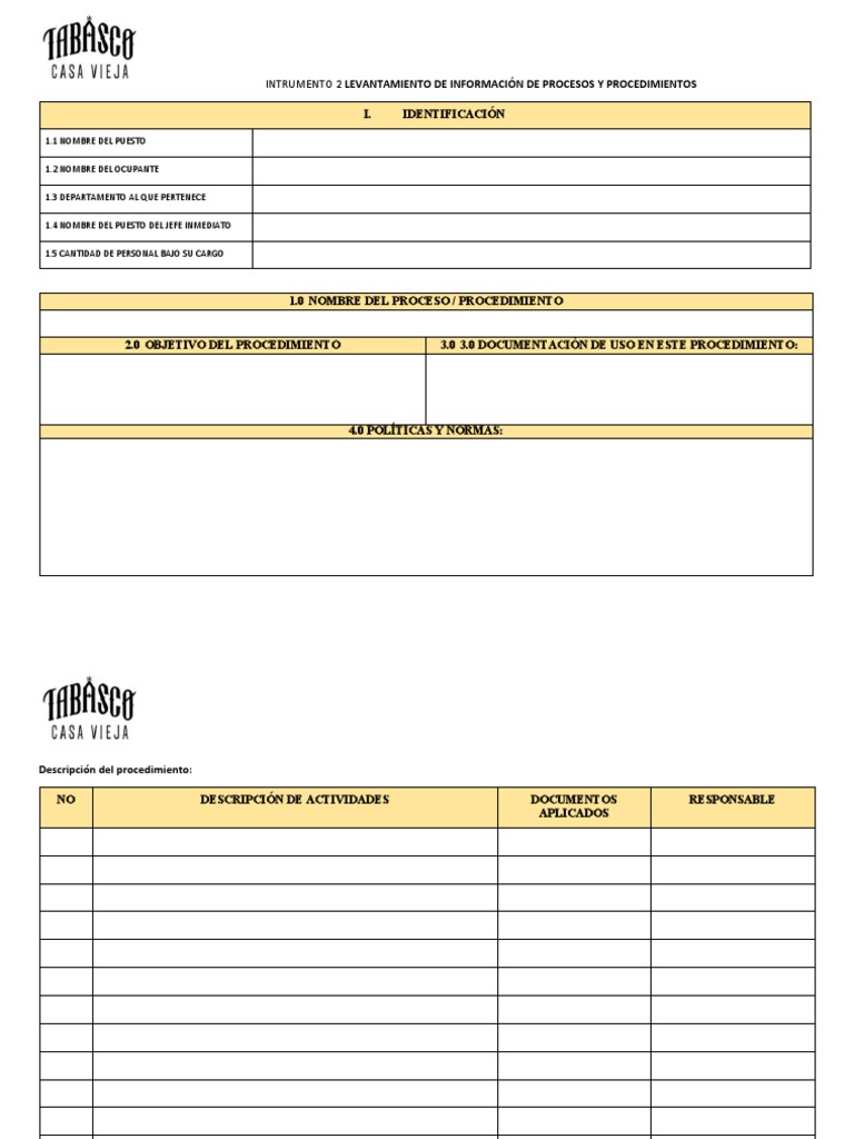 Instrumento 2 Procesos | PDF | Informática