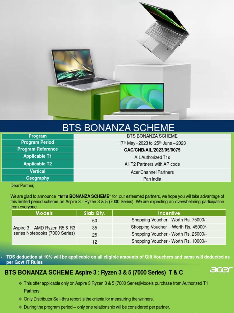 Bts Bonanza Scheme | PDF | Economies