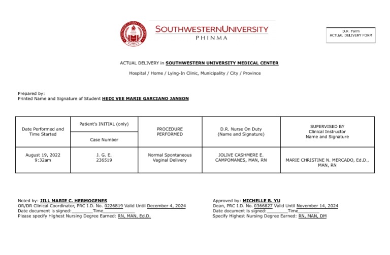 PRC_FORM_ACTUAL | PDF