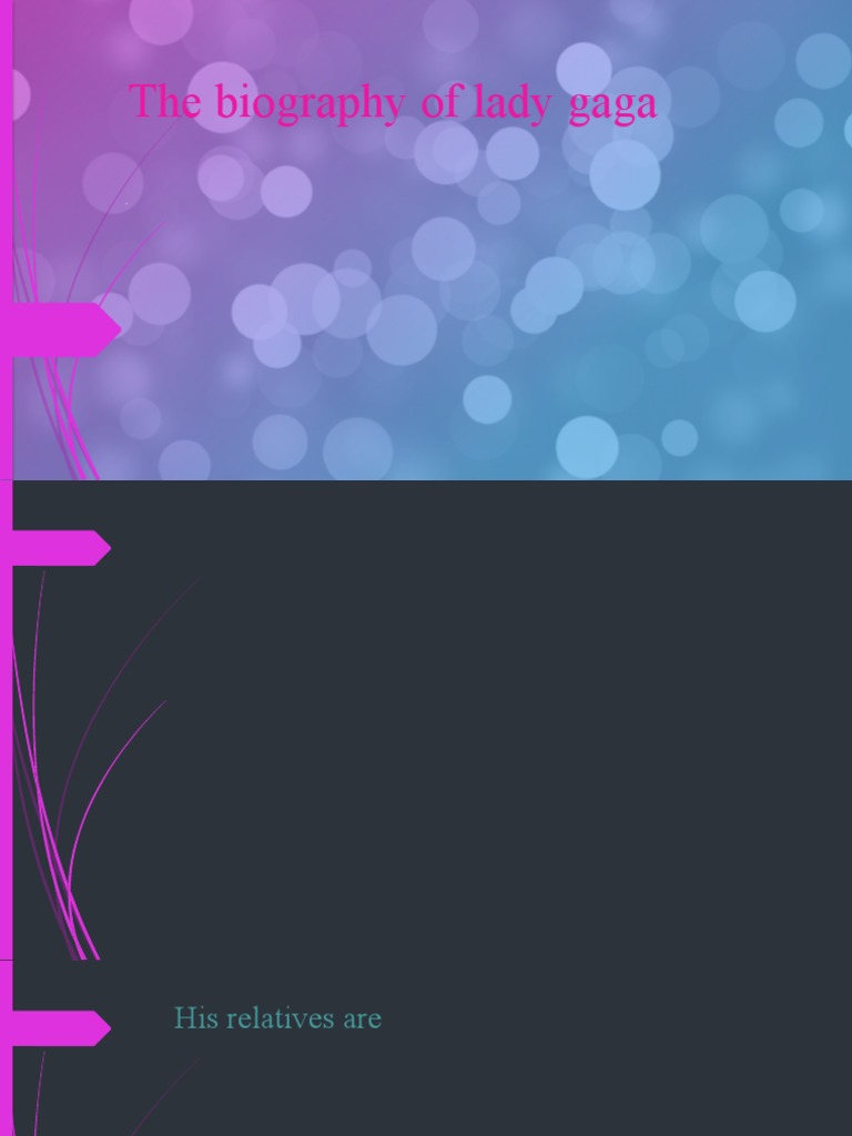 La Biografía de Lady Gaga | PDF
