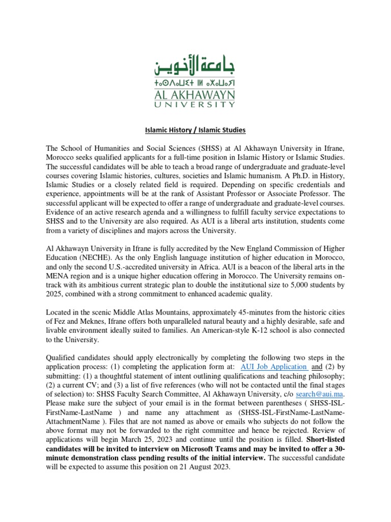 Islamic History - Islamic Studies | PDF | Postgraduate Education ...