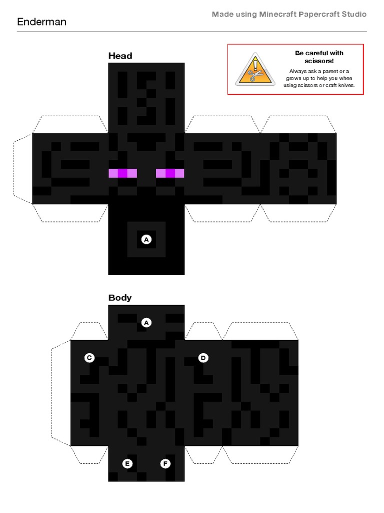 MCPC Mobs Enderman Large | PDF