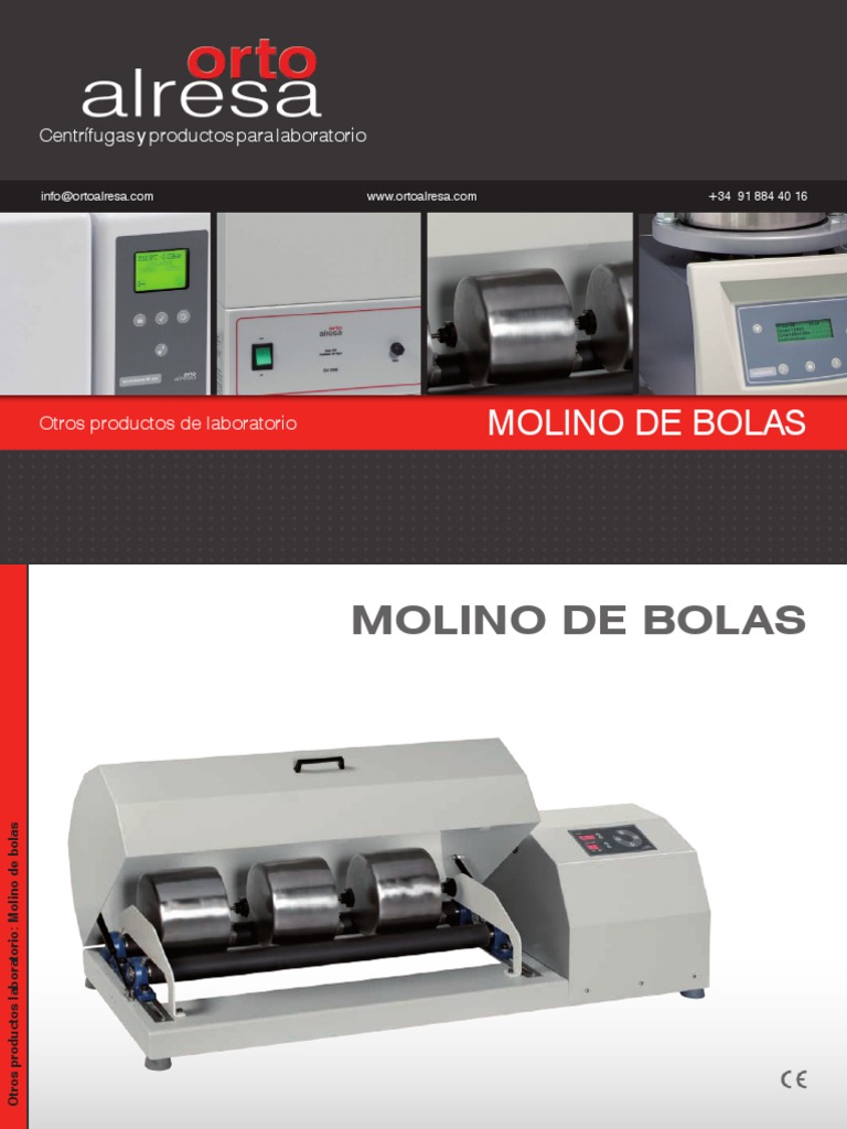 Molino de Bolas | PDF | Bienes manufacturados