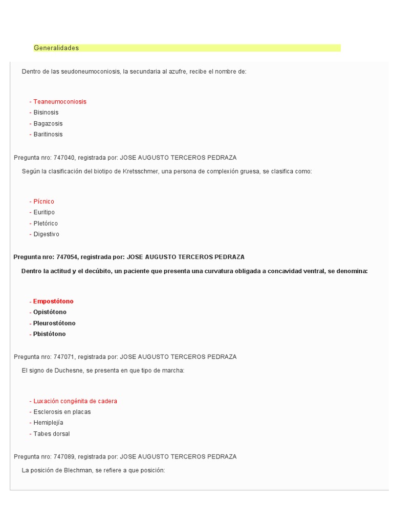 BP Semiologia I NAYDA DR TERCEROS... 4344 | PDF