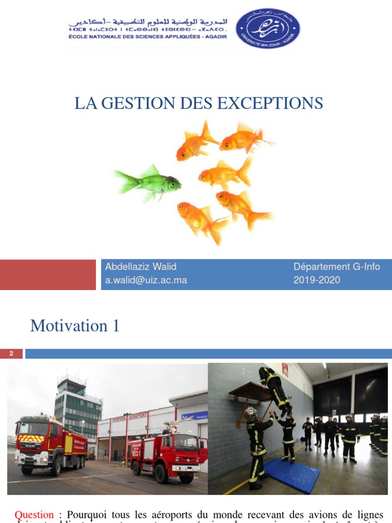 Cours JAVA 5 - Exception | PDF | Java (Langage de programmation) | Ingénierie des systèmes