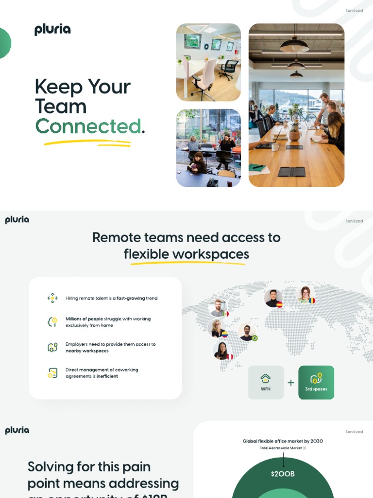 Pluria - Seed Round Pitch Deck | PDF | Linked In | Private Sector